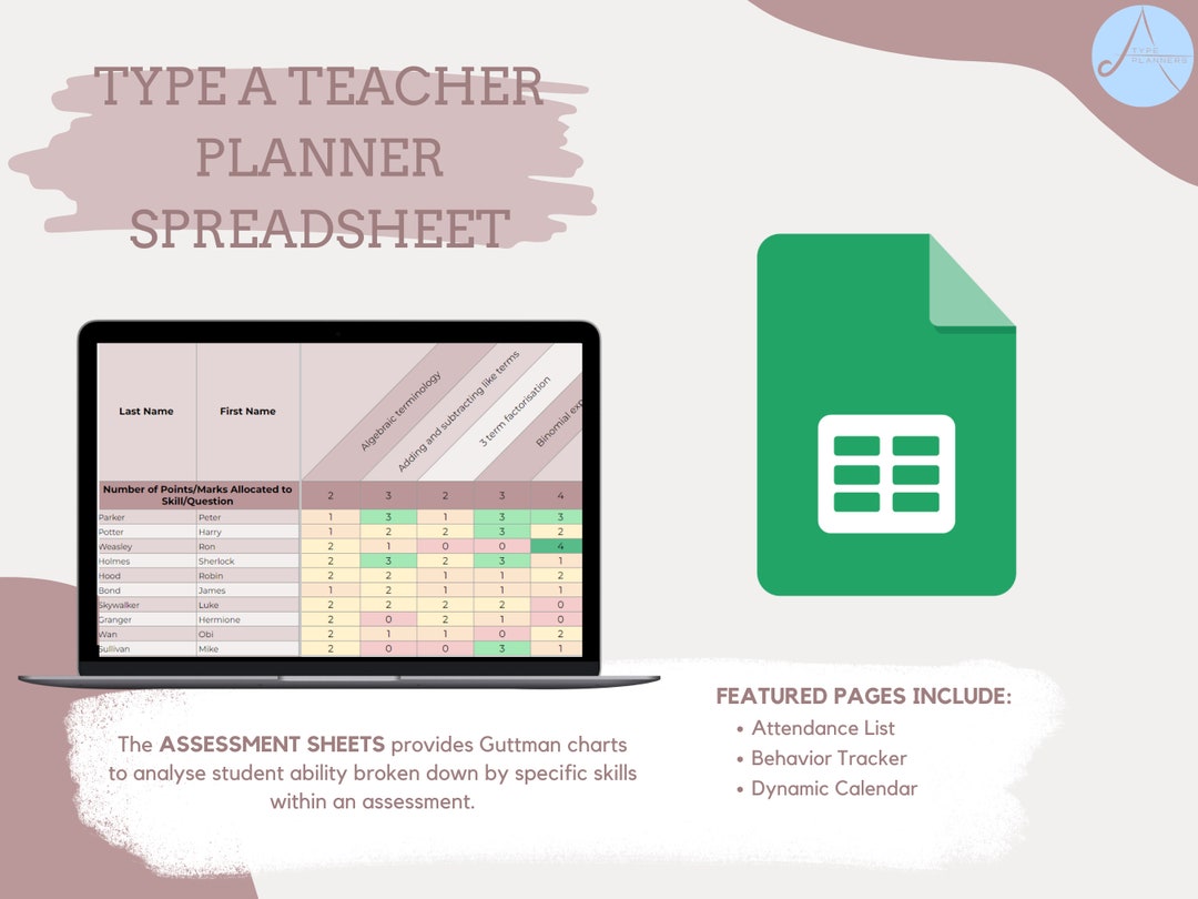 ULTIMATE High School Teacher Planner Google Sheets - Etsy