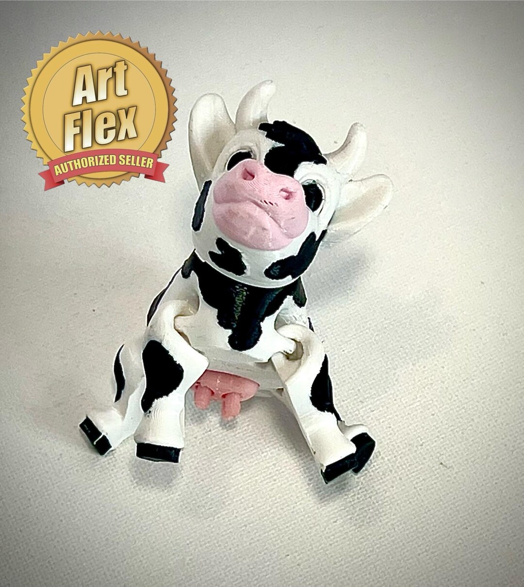 3d Print Multicolor Cow by Art Flex - Etsy