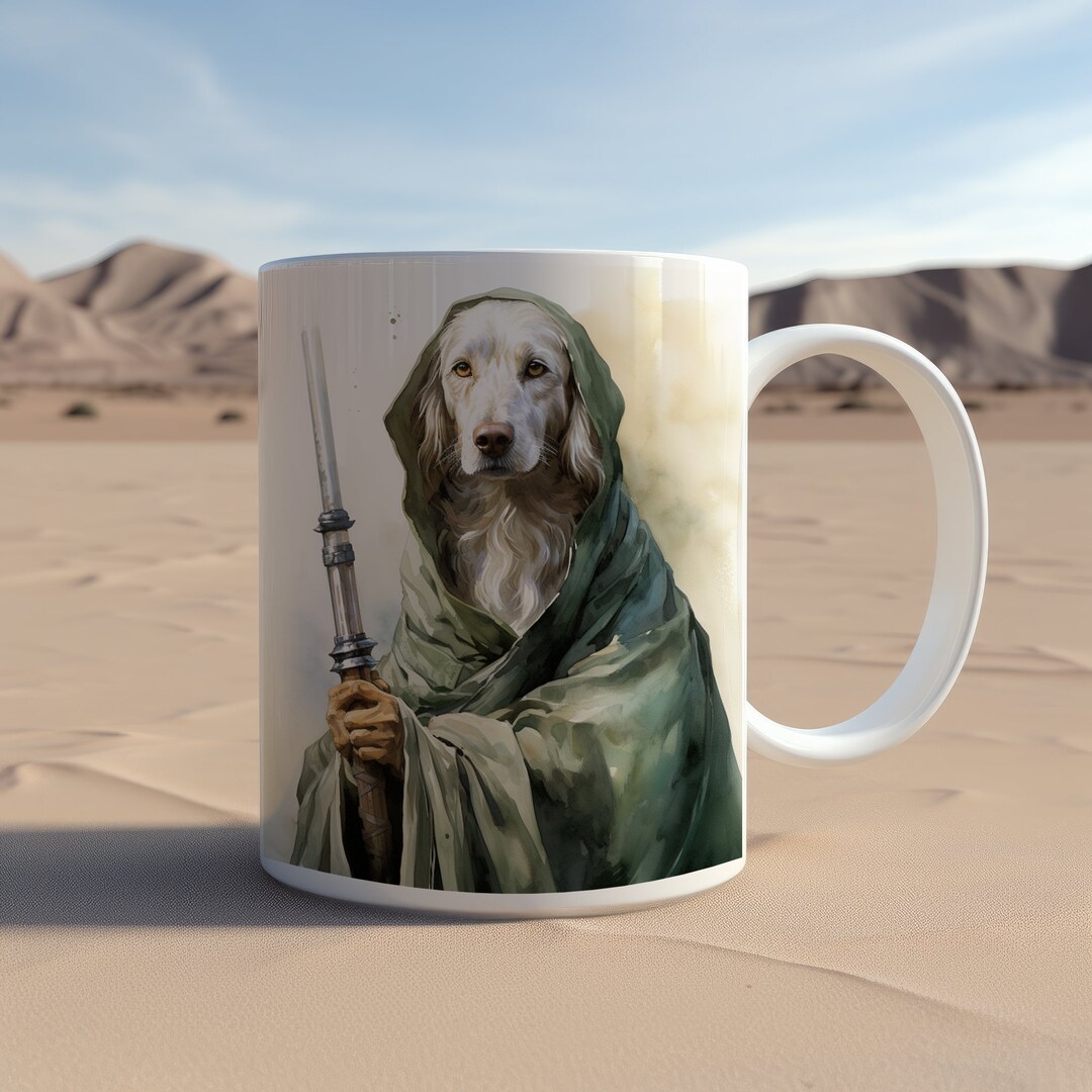 English Setter Galactic Guardian Dog Mug Star-inspired Canine Coffee ...