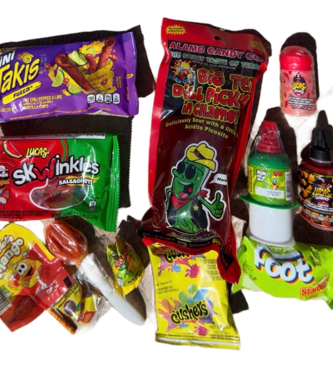 Chamoy Pickle Kit, Mexican Candy Batch, Chamoy Lovers Candy Set, Chamoy ...