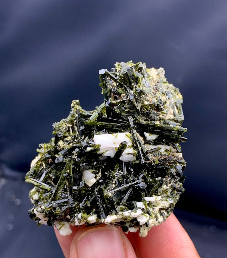 82 Gram Stunning Quality Aesthetic Epidot Cluster Specimen - Etsy