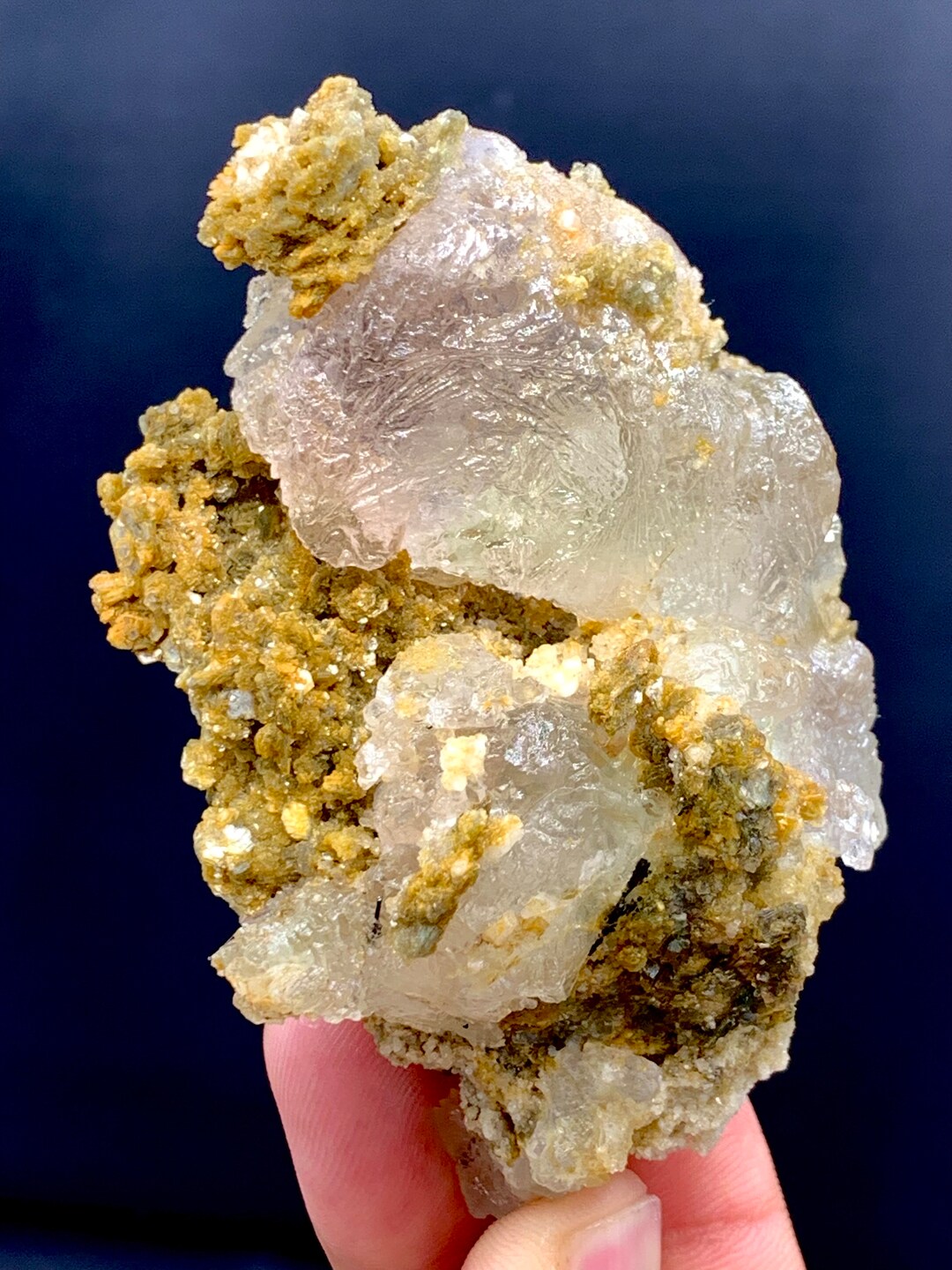 195 Gram Full Terminated Pink Flurite Crystal Specimen With Nice ...