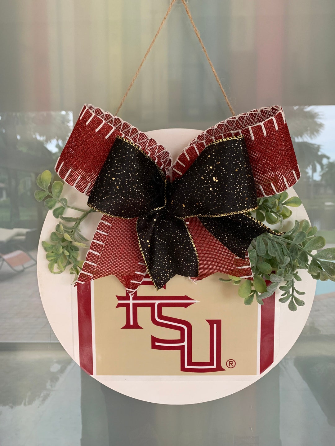FSU Door Sign / Porch Sign by Lisa - Etsy