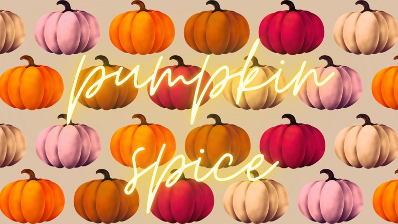 Fall Pumpkin Desktop Wallpaper - Etsy