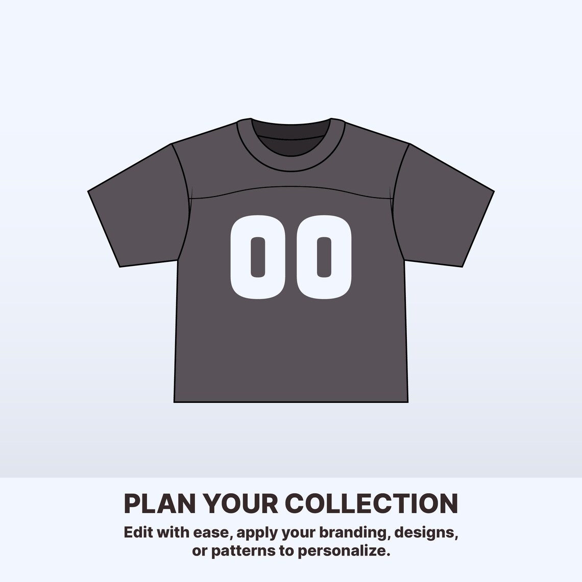 Tech Pack for Boxy Jersey, Fashion Cads for Beginners & Professionals ...