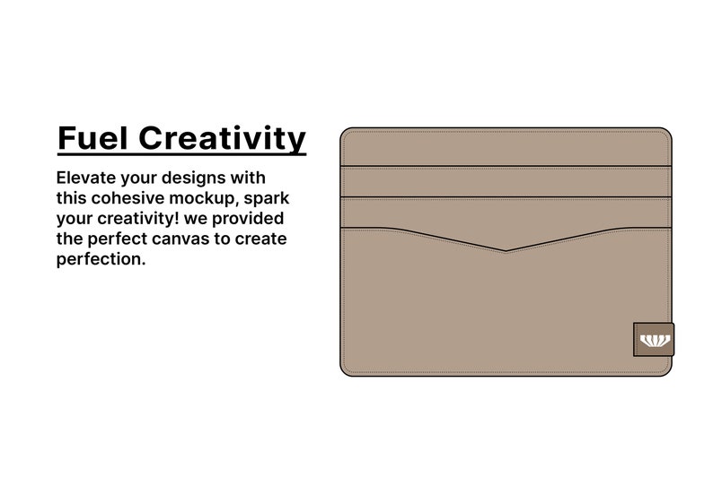 Card Holder Vector Mockup, Flat-sketch Template for Accessory Design ...