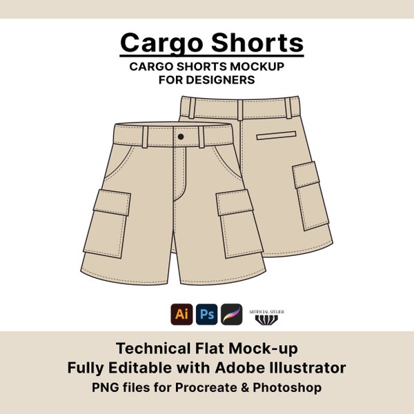 Jorts Mockup - Etsy