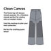 Carpenter Pants Vector Mockup, Work Pants Tech Pack Template, Fully ...