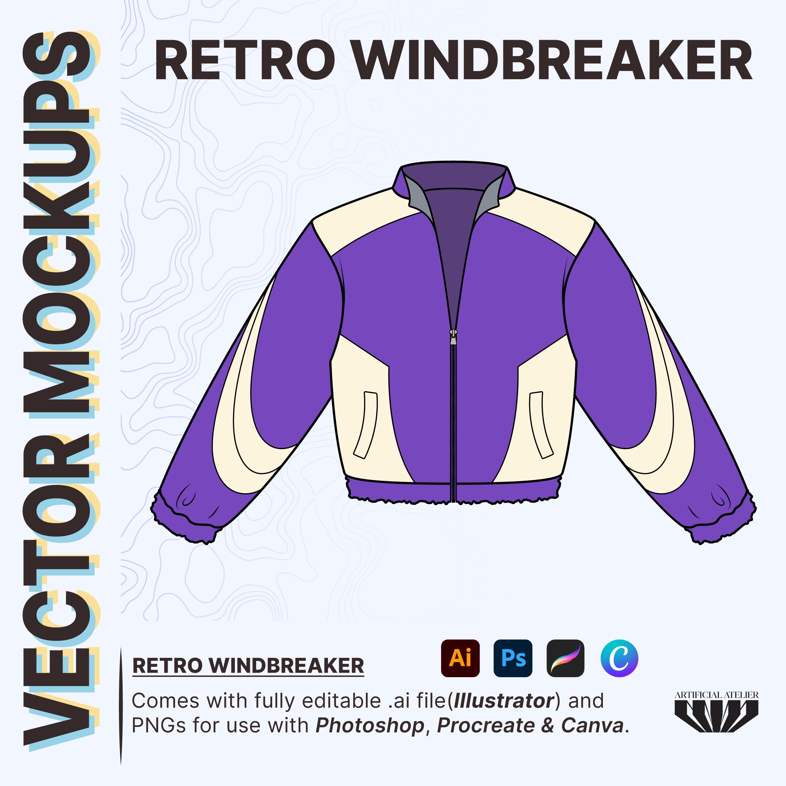 Tech Pack for Windbreaker, Fashion Cads for Beginners & Professionals ...