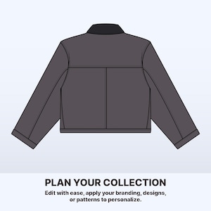 Tech Pack for Fireman Jacket, Fashion Cads for Beginners ...