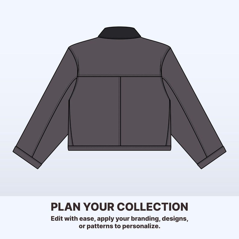 Tech Pack for Fireman Jacket, Fashion Cads for Beginners ...