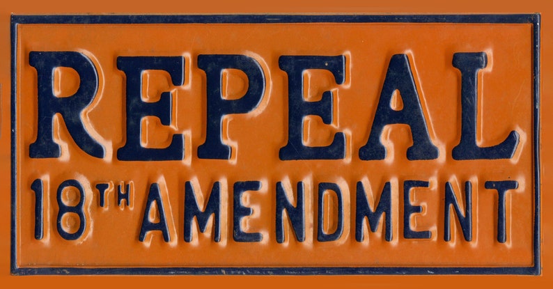 Repeal 18th Amendment and Hoover License Plate Tag Digital File ...