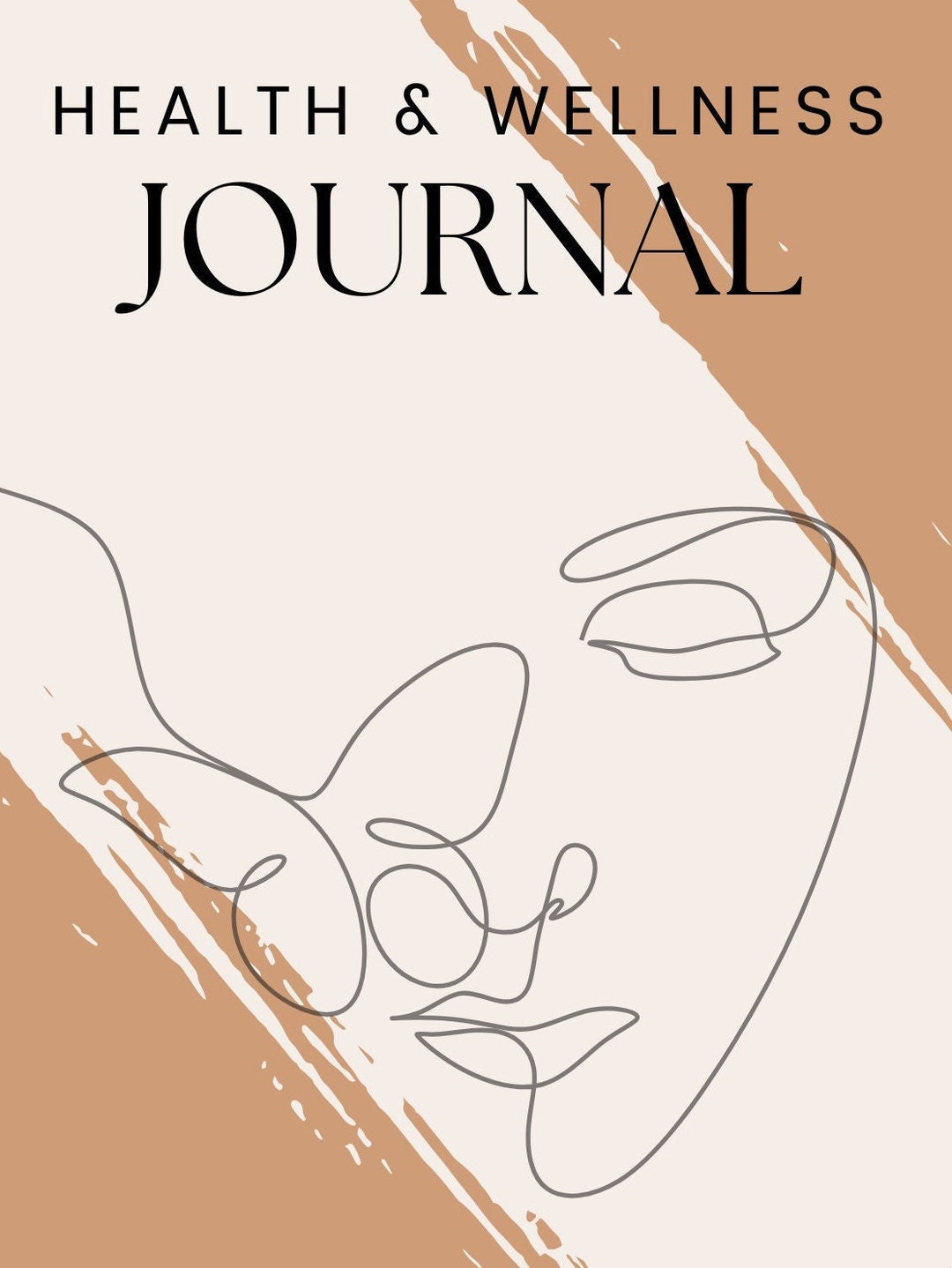 Digital Health Wellness Journal - Etsy