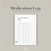 Medical Planner Digital Goodnotes | Printable Medication Tracker ...