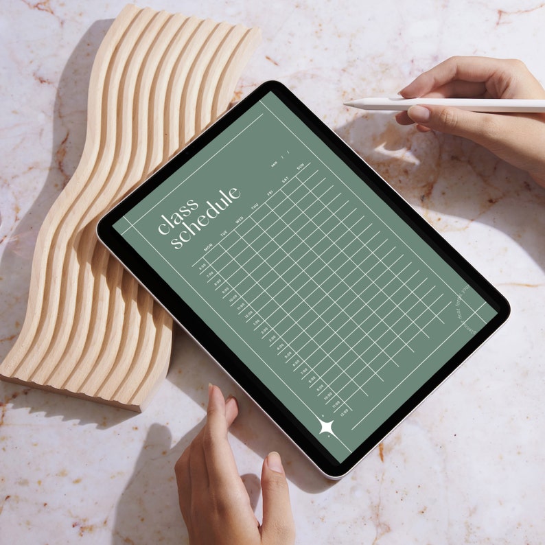 Weekly Class Timetable Printable, Class Schedule, Student Planner ...
