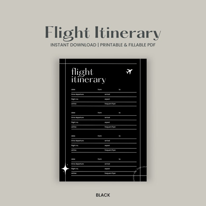 Flight Details, Travel Itinerary, Departure Time, Arrival Time ...