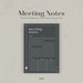 Simple Meeting Notes, Digital Meeting Minutes Template for iPad ...