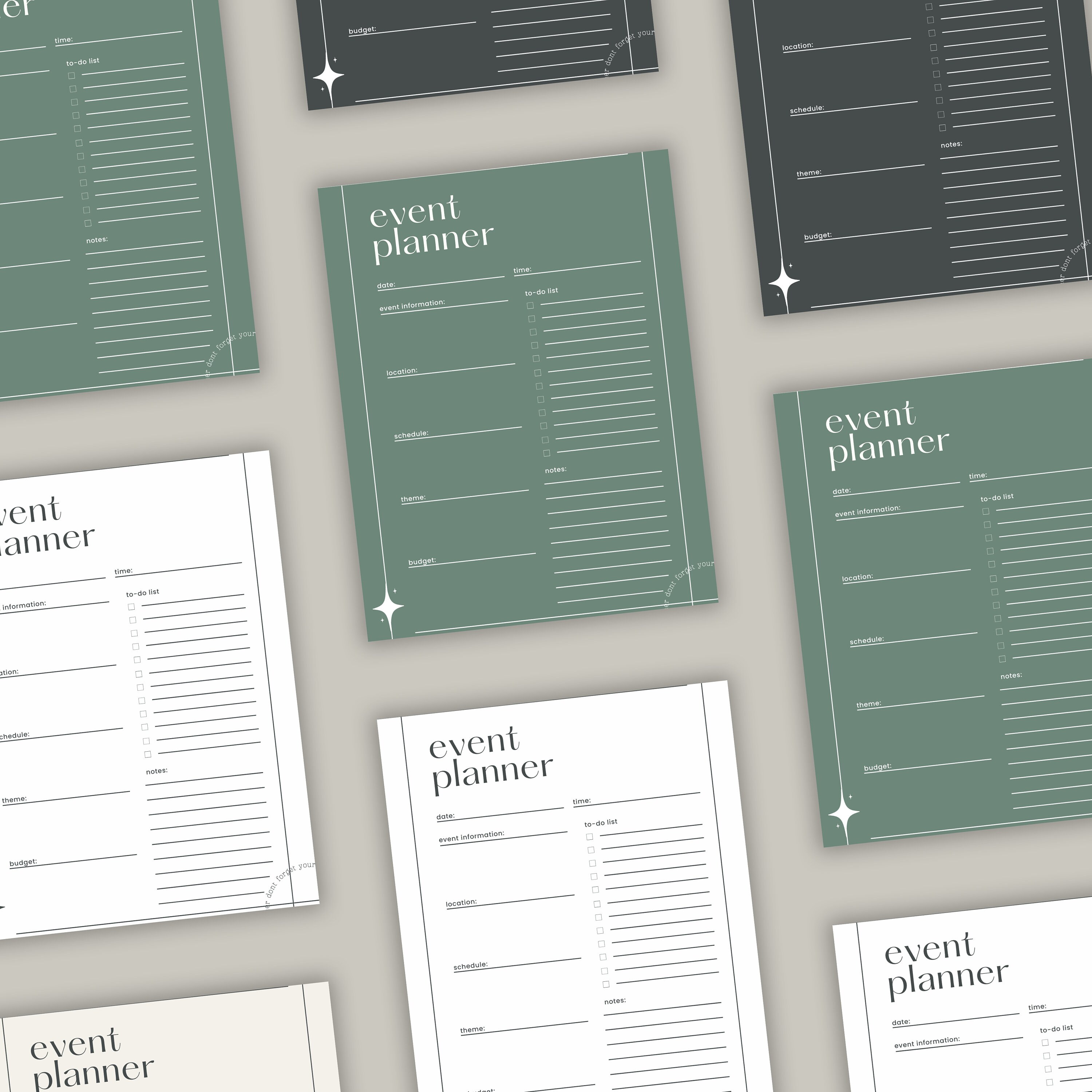 Event Planner Template, Event Planner Pricing, Event Checklist, Event ...