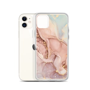 Blue Gold Moon Case for iPhone - Etsy
