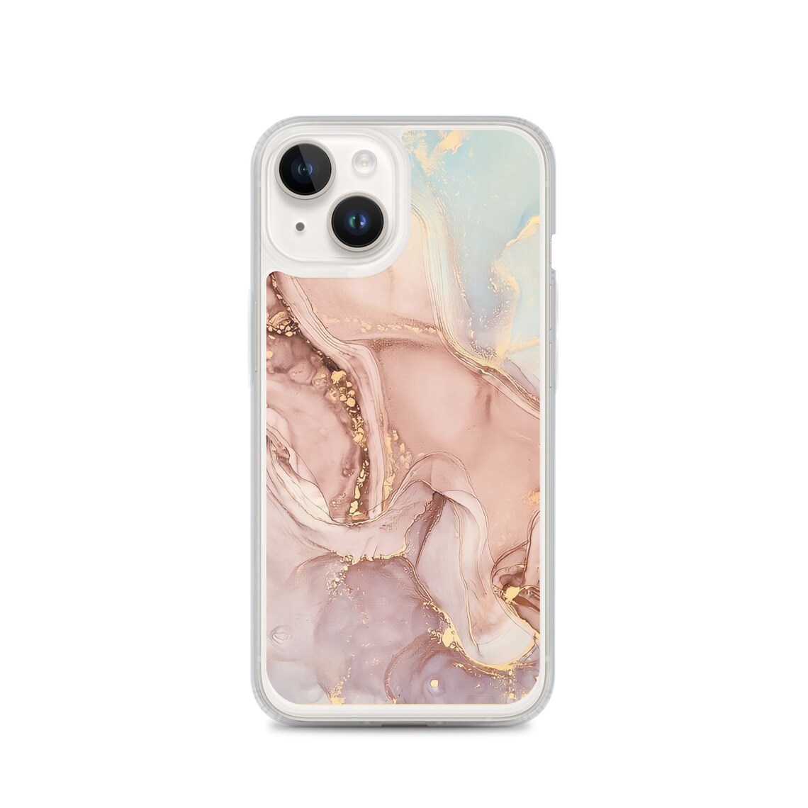 Blue Gold Moon Case for iPhone - Etsy