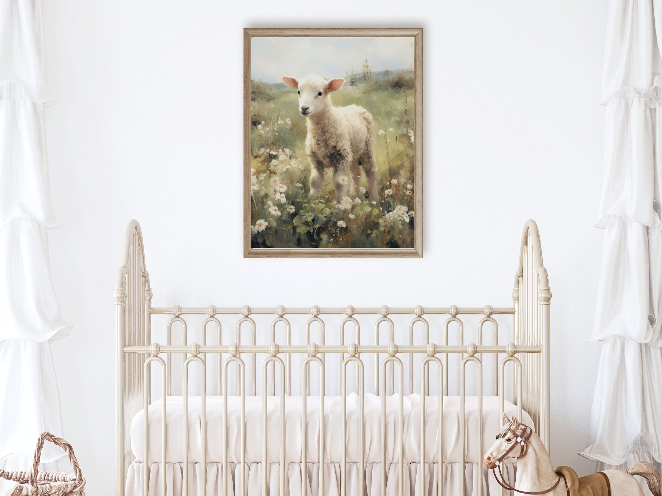 The Lord's My Shepherd Gallery, Christian Vintage Wallart, Psalm 23 ...