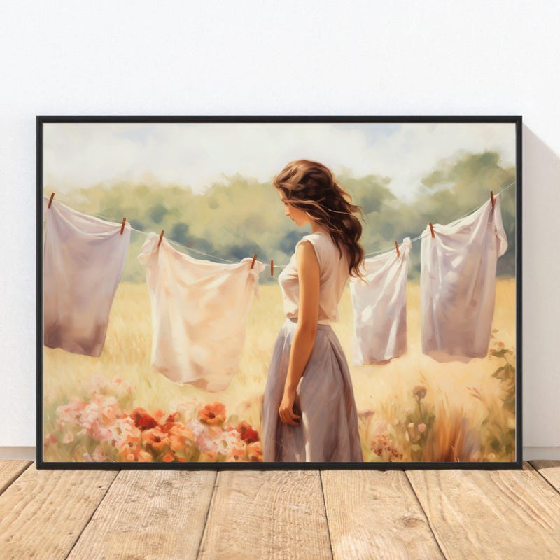 Laundry on the Line - Etsy