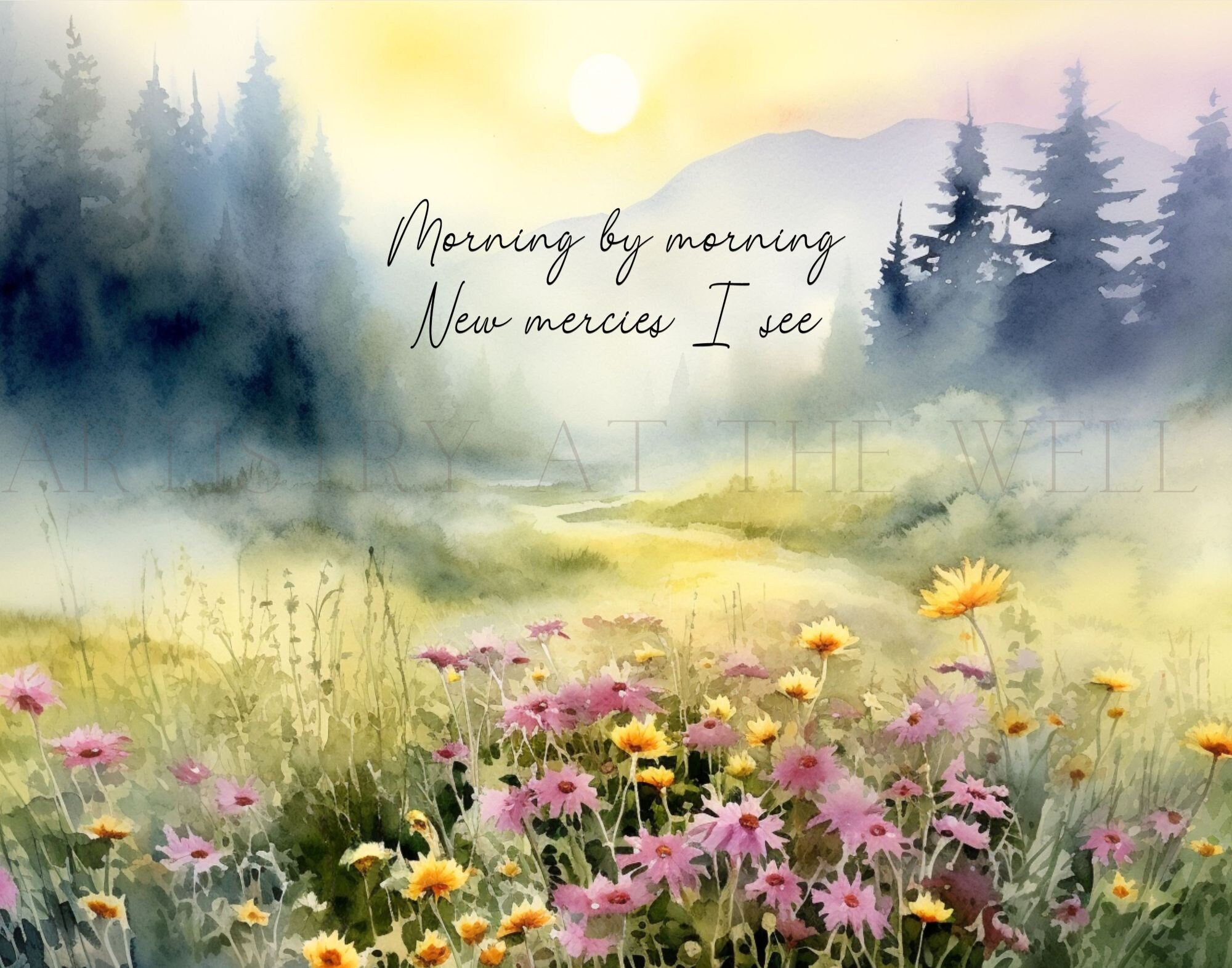 Morning by Morning New Mercies I See Printable Wall Art - Etsy