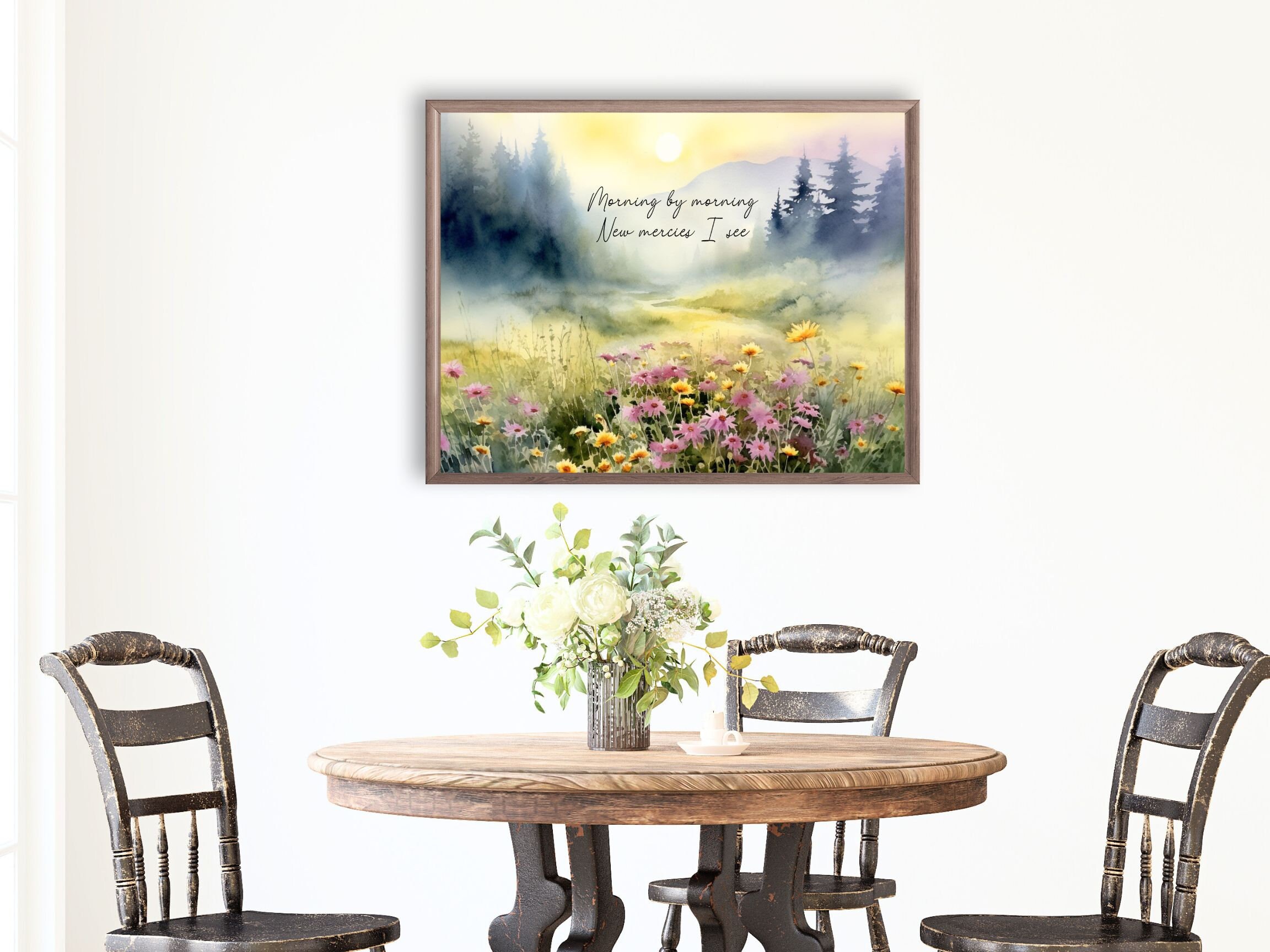 Morning by Morning New Mercies I See Printable Wall Art - Etsy