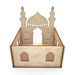 347-wooden Mosque Vector for CNC Svg Vector File, Vector Cut File ...