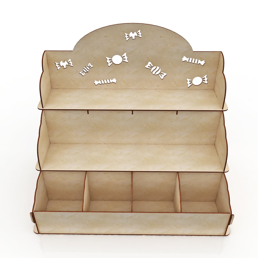 203-display Stand Laser Cut Files. Laser Cut Stand Glowforge SVG File ...