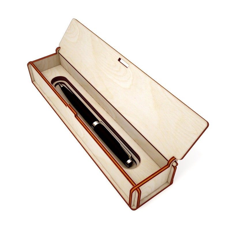 500-wooden Pen Case Vector for CNC Svg Vector File, Vector Cut File ...