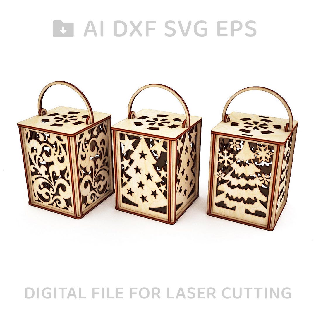 195-set of Candlesticks for LED Candles Vector for CNC Svg Vector File ...