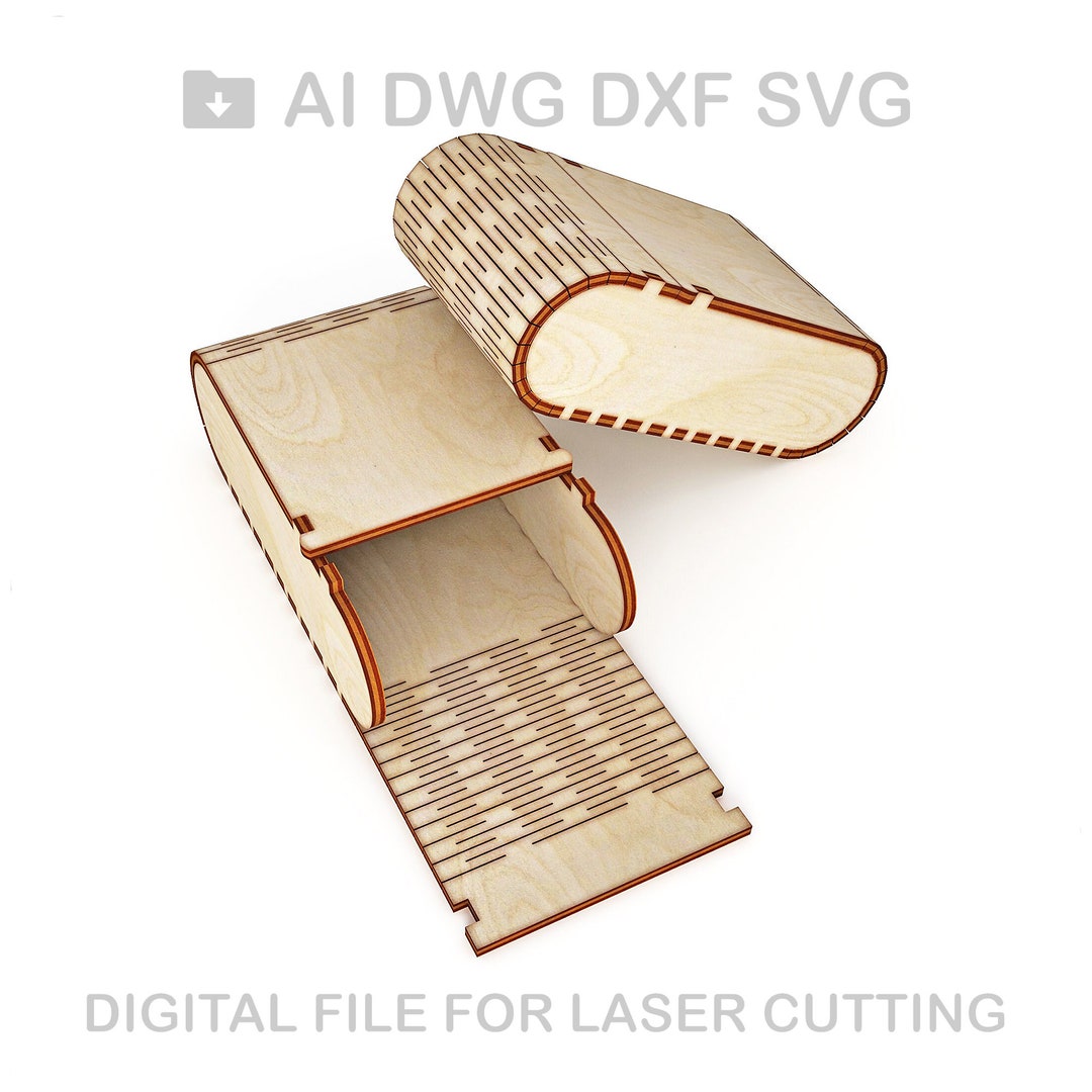 Wooden Small сase Vector for CNC Svg Vector File, Vector Cut File ...