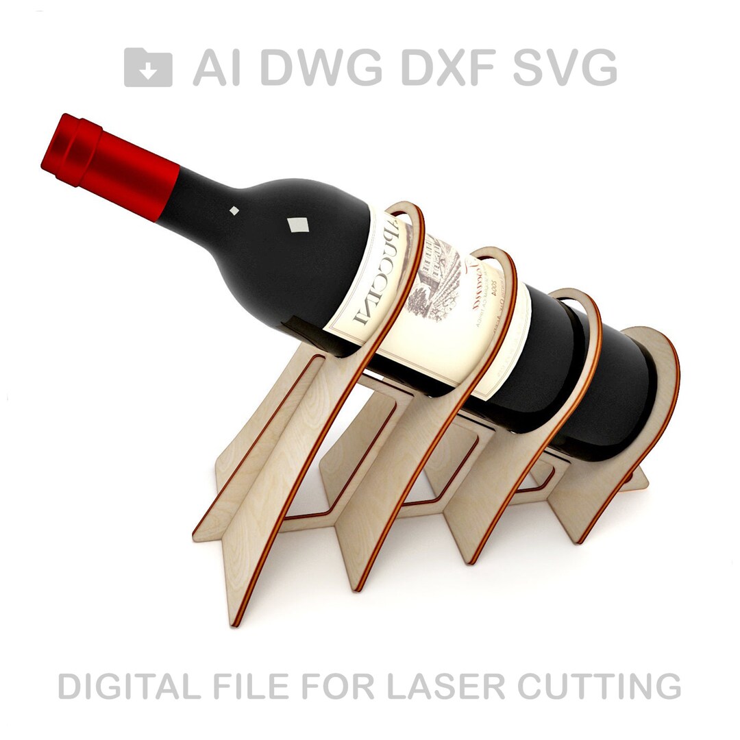 Wine Box Vector for CNC Svg Vector File, Vector Cut File, Cnc, Cnc File ...