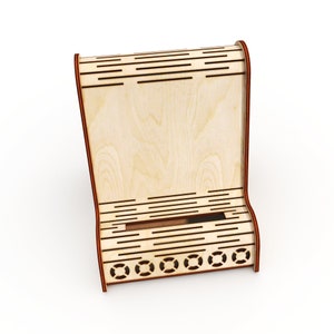 182-phone Holder Vector for CNC Svg Vector File, Vector Cut File ...