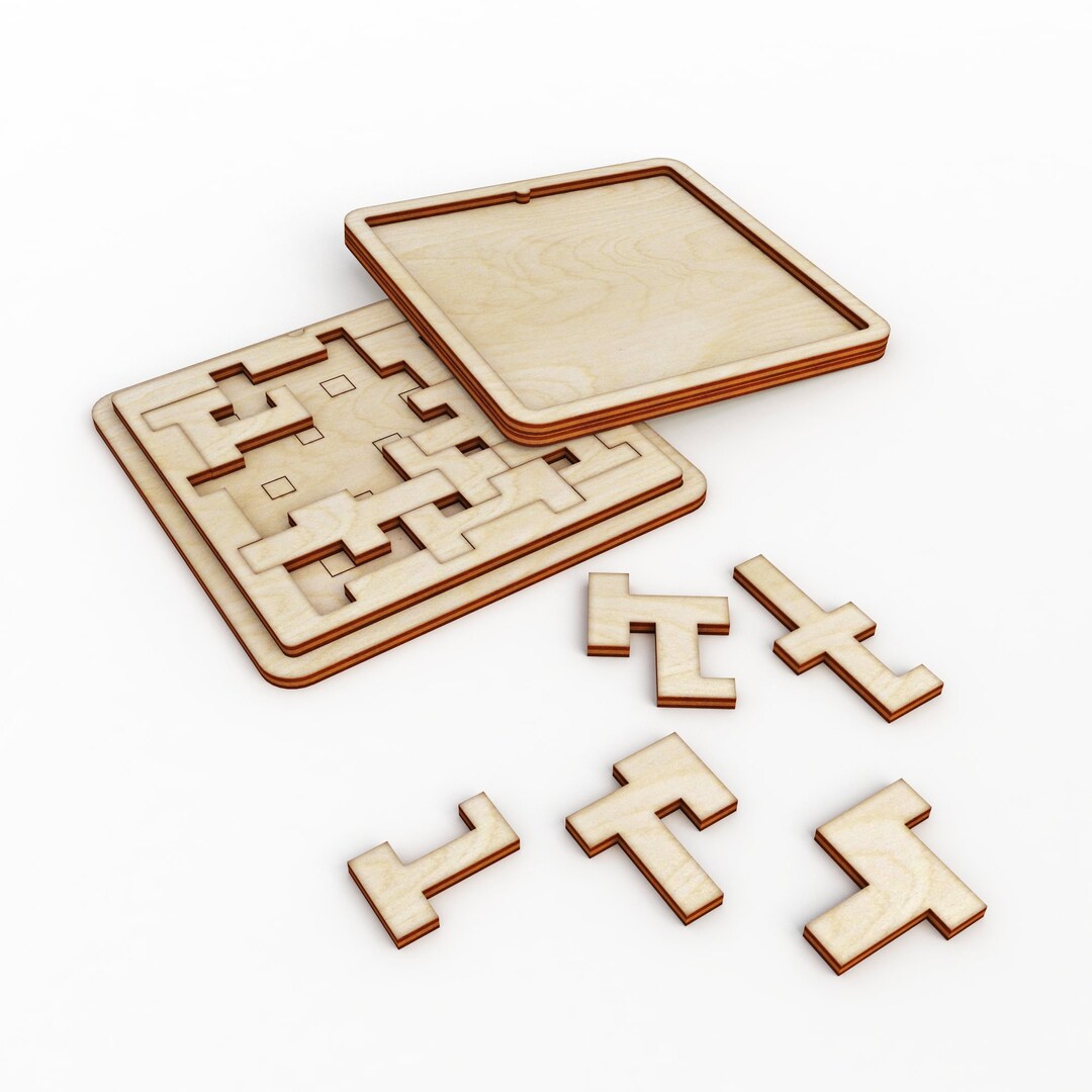 543-wooden Game Vector for CNC Svg Vector File, Vector Cut File ...