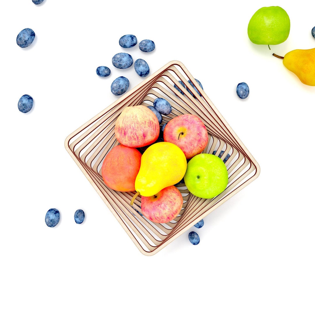 115-fruit Stand Vector for CNC Svg Vector File, Vector Cut File, Cnc ...