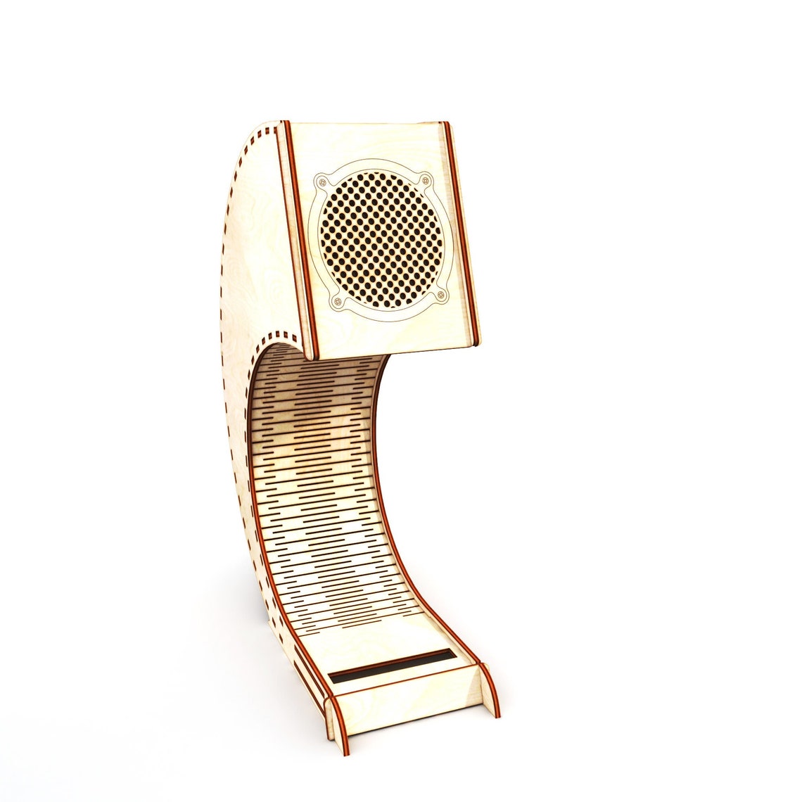 177-phone Holder Vector for CNC Svg Vector File, Vector Cut File ...