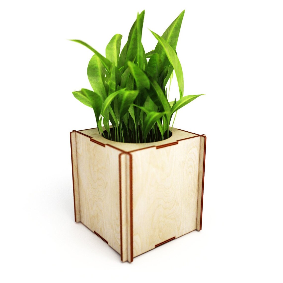 Flower Box Vector for CNC Svg Vector File Vector Cut File - Etsy