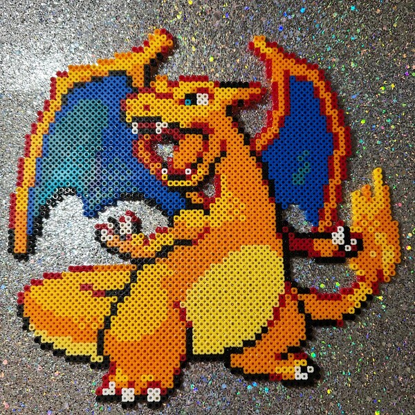 Perler Beads Charizard - Etsy