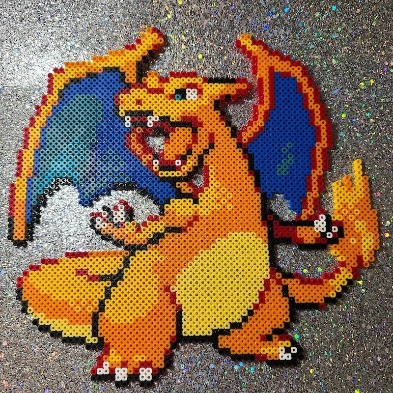 Perler Beads Charizard - Etsy