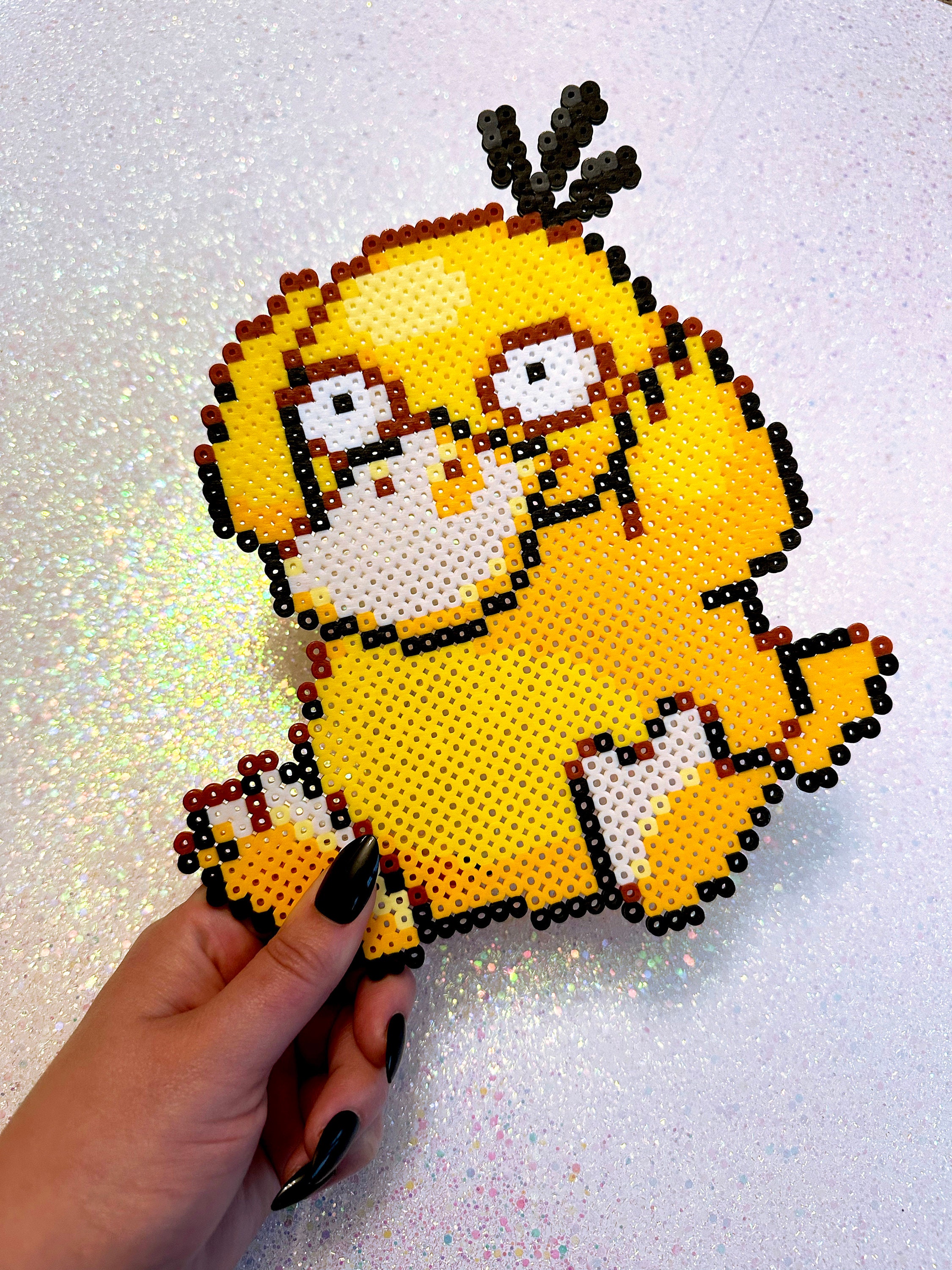 Pokémon Psyduck Perler Bead Art - Etsy Pokémon Psyduck Perler Bead Art - Etsy