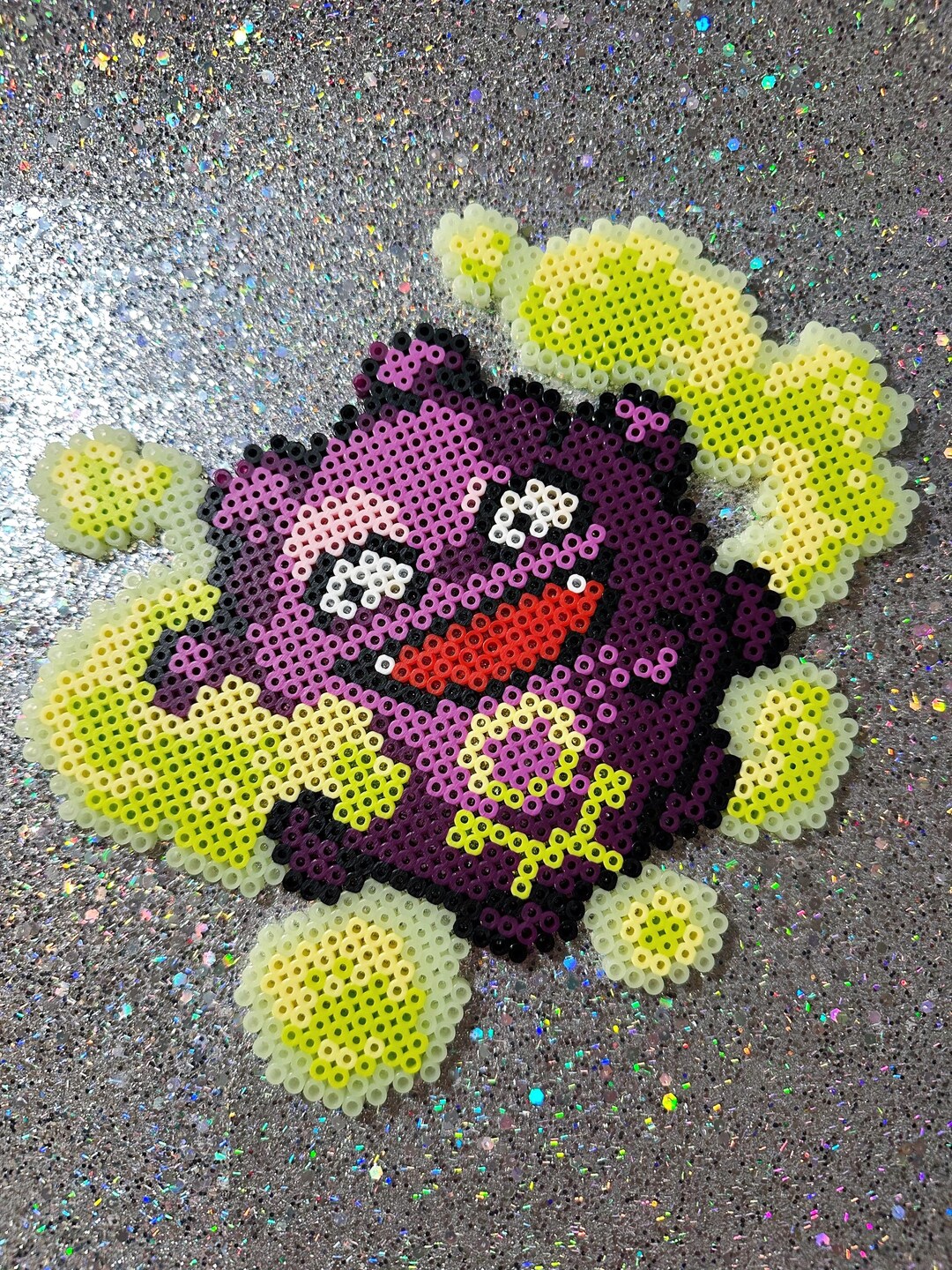 Pokémon Koffing Perler Bead Art - Etsy