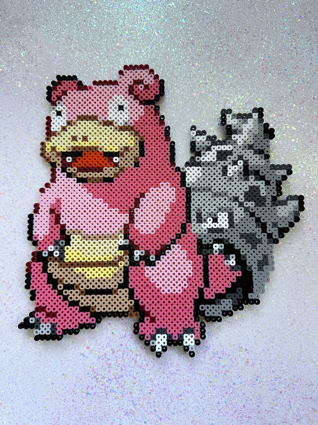 Pokémon Slowbro Perler Bead Art - Etsy