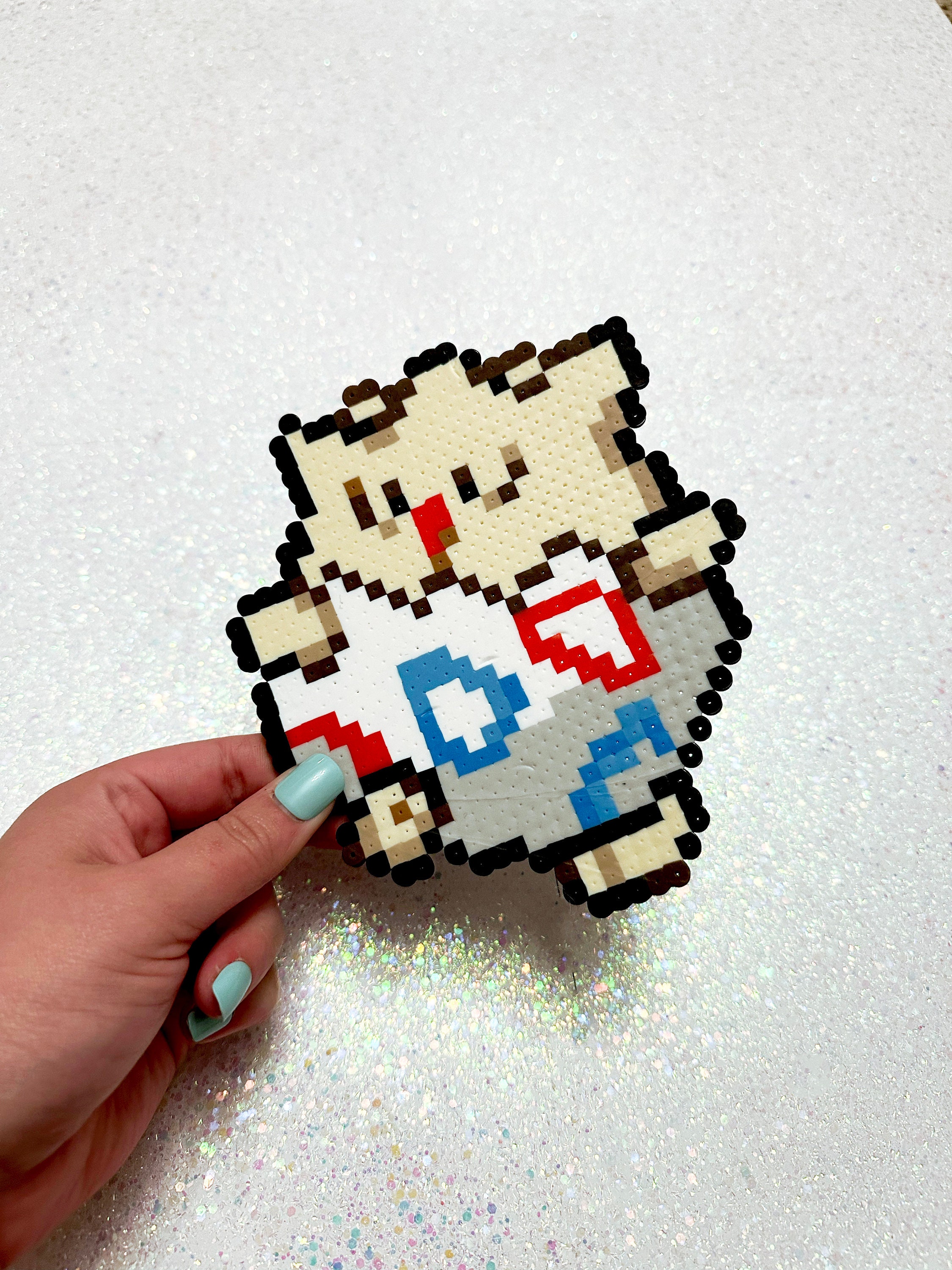 Pokémon Togepi Perler Bead Art - Etsy