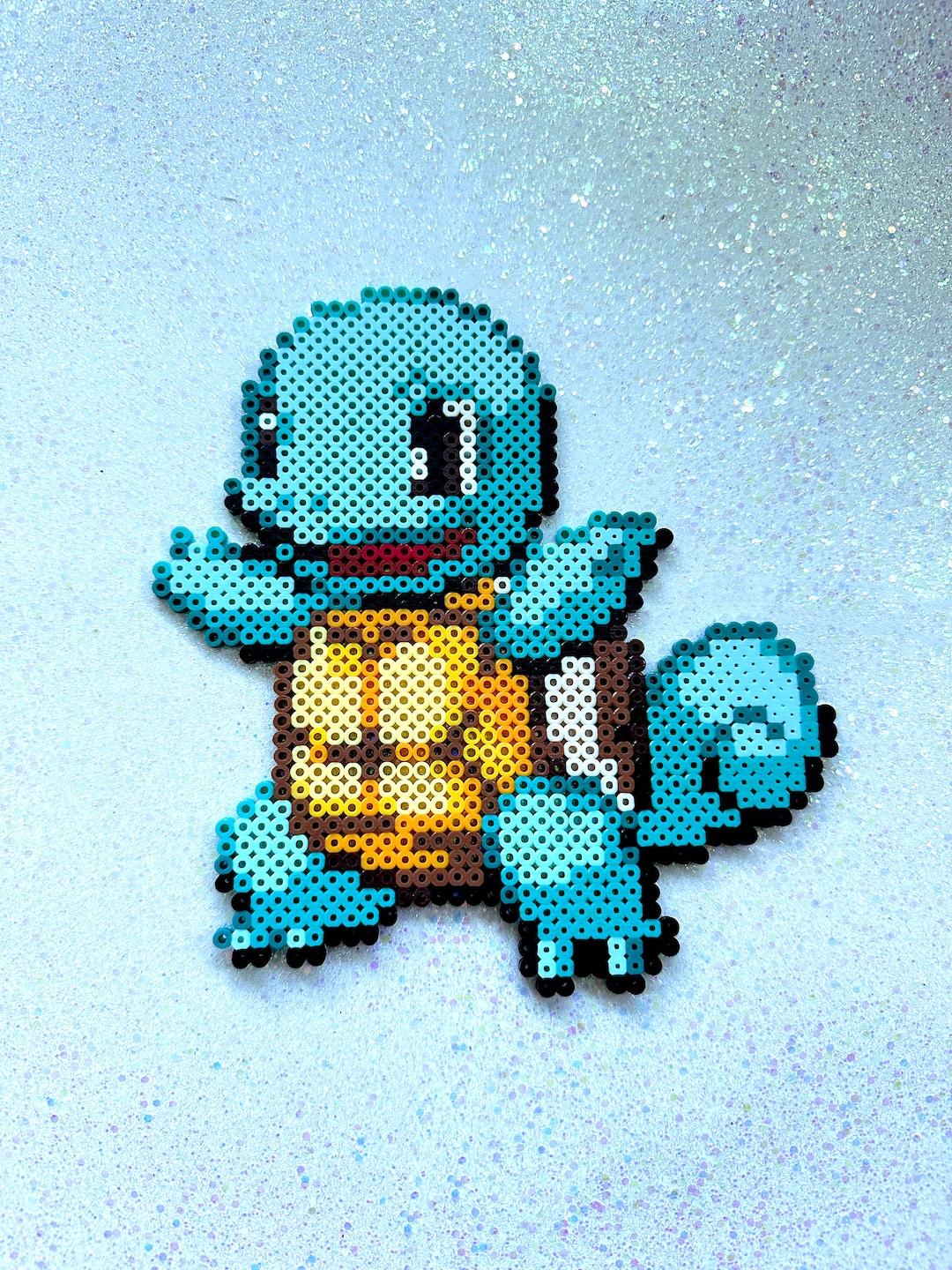 Pokémon Squirtle Perler Bead Art - Etsy
