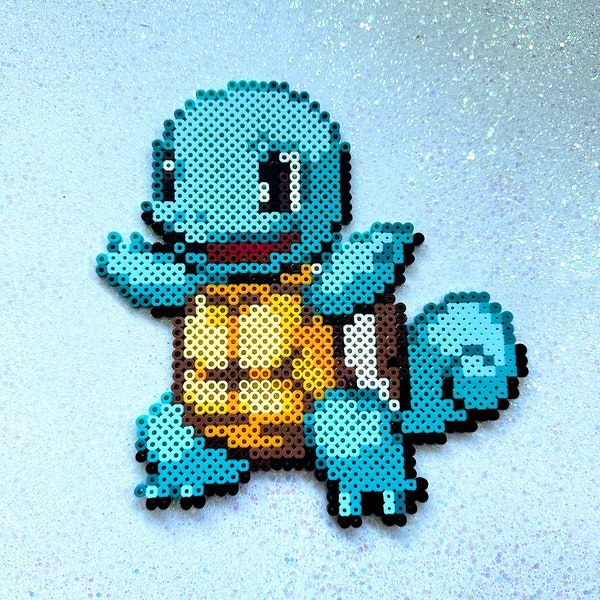 Squirtle Perler Bead - Etsy