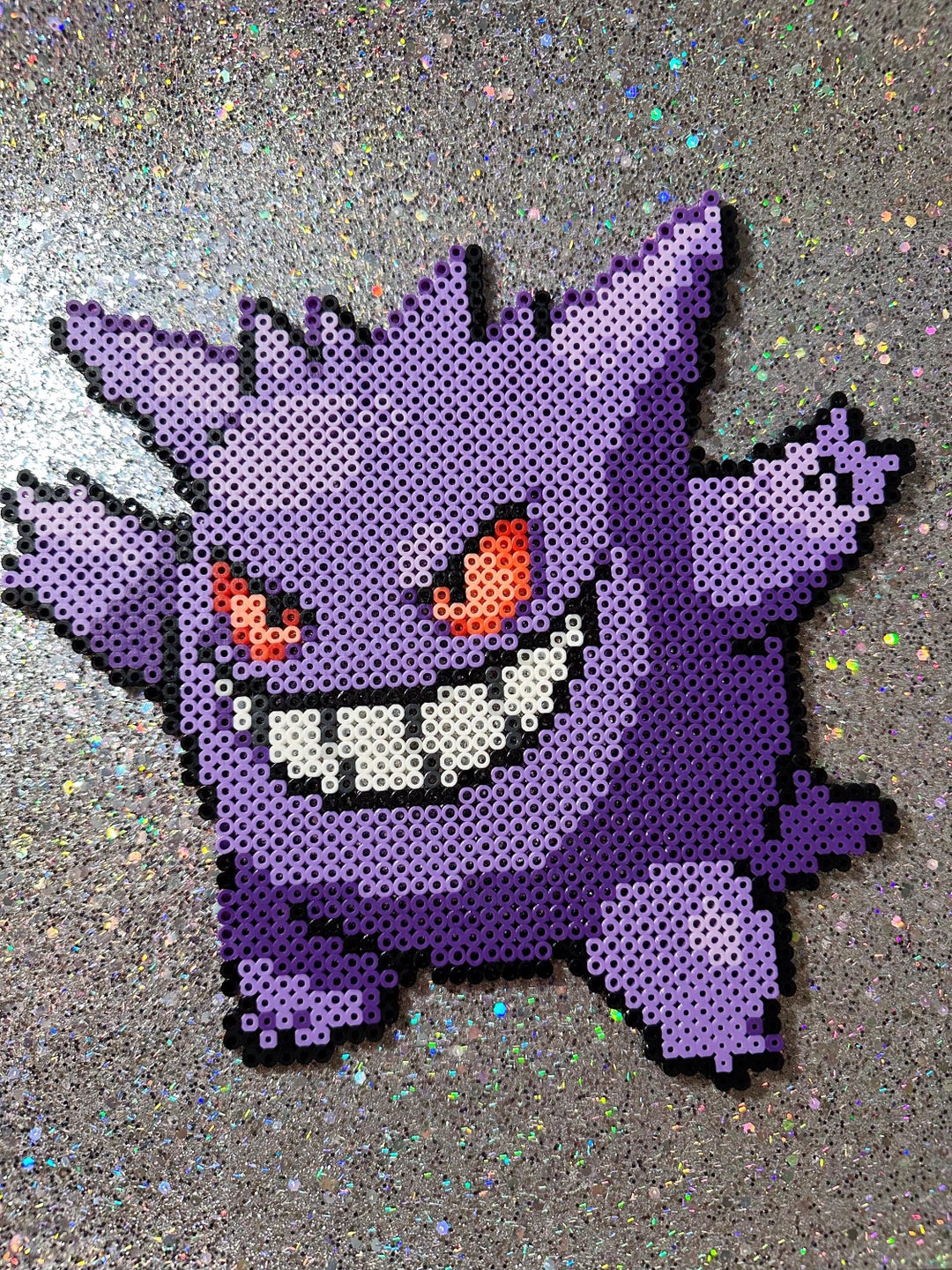 Pokémon Gengar Perler Bead Art - Etsy