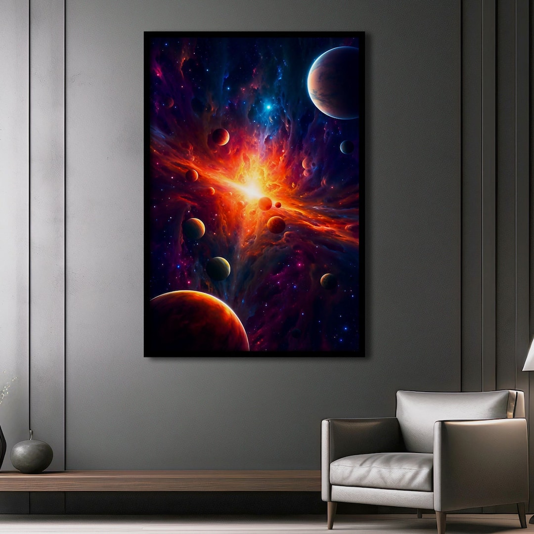 Space Poster Space Decor Space Wall Art Universe Wall - Etsy