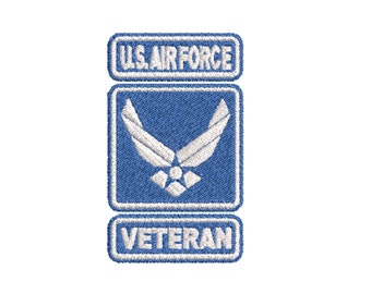 U.S Military Soldier Navy Army Air Force Embroidery Digital Pes File ...